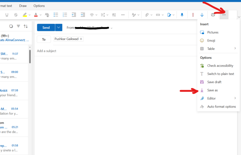 How to create an email template in outlook - SafeMailer
