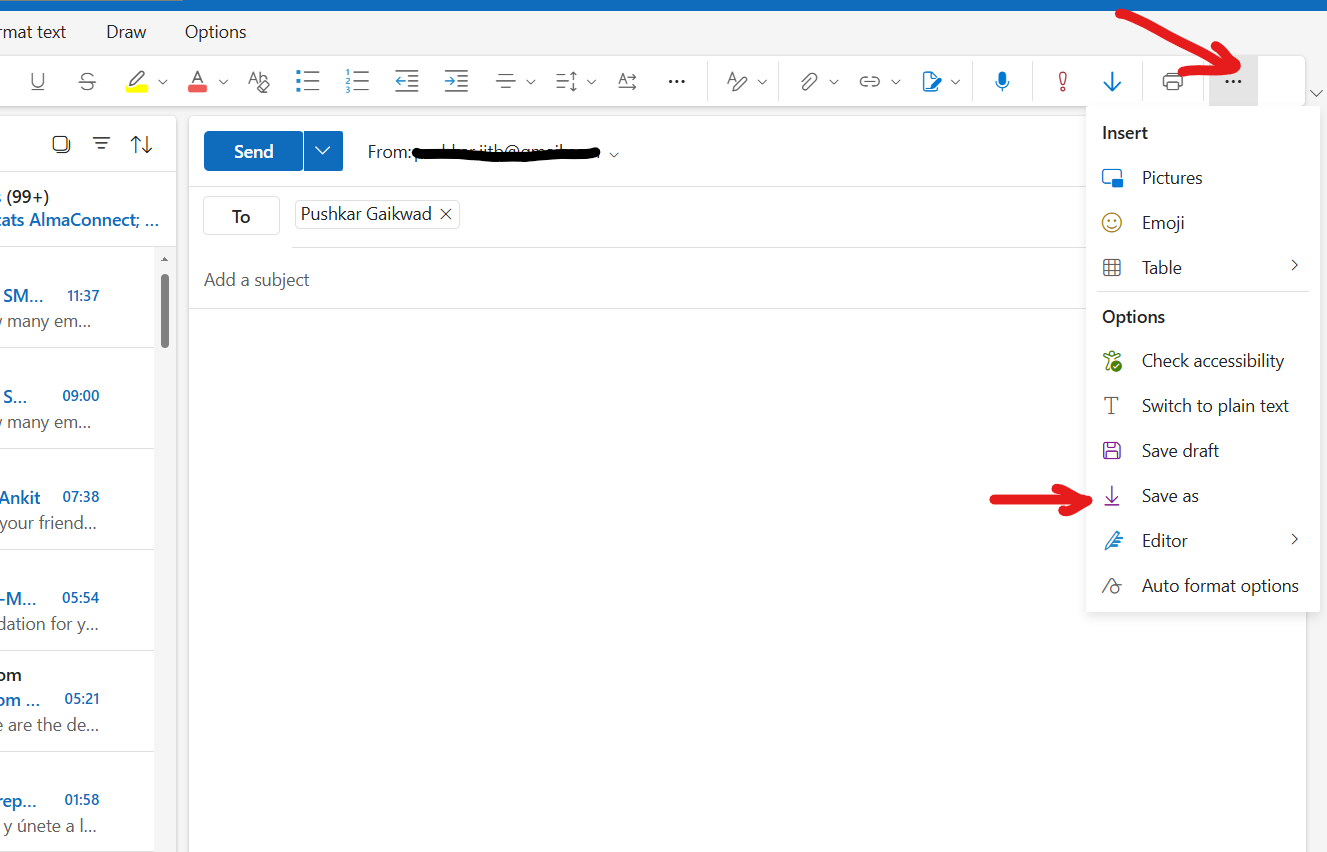 How to create an email template in outlook - SafeMailer